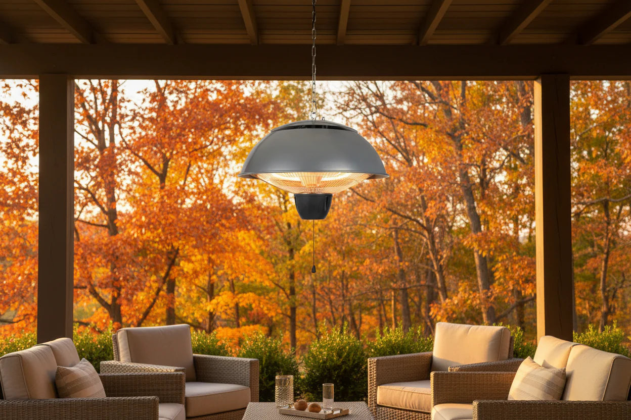 7 Reasons to Buy a Suspended Infrared Patio Heater – ChesterGarden