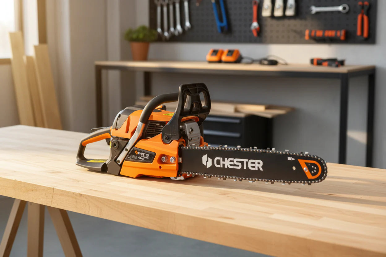 Chester 65 cc petrol chainsaw – Power, performance and efficiency for ...