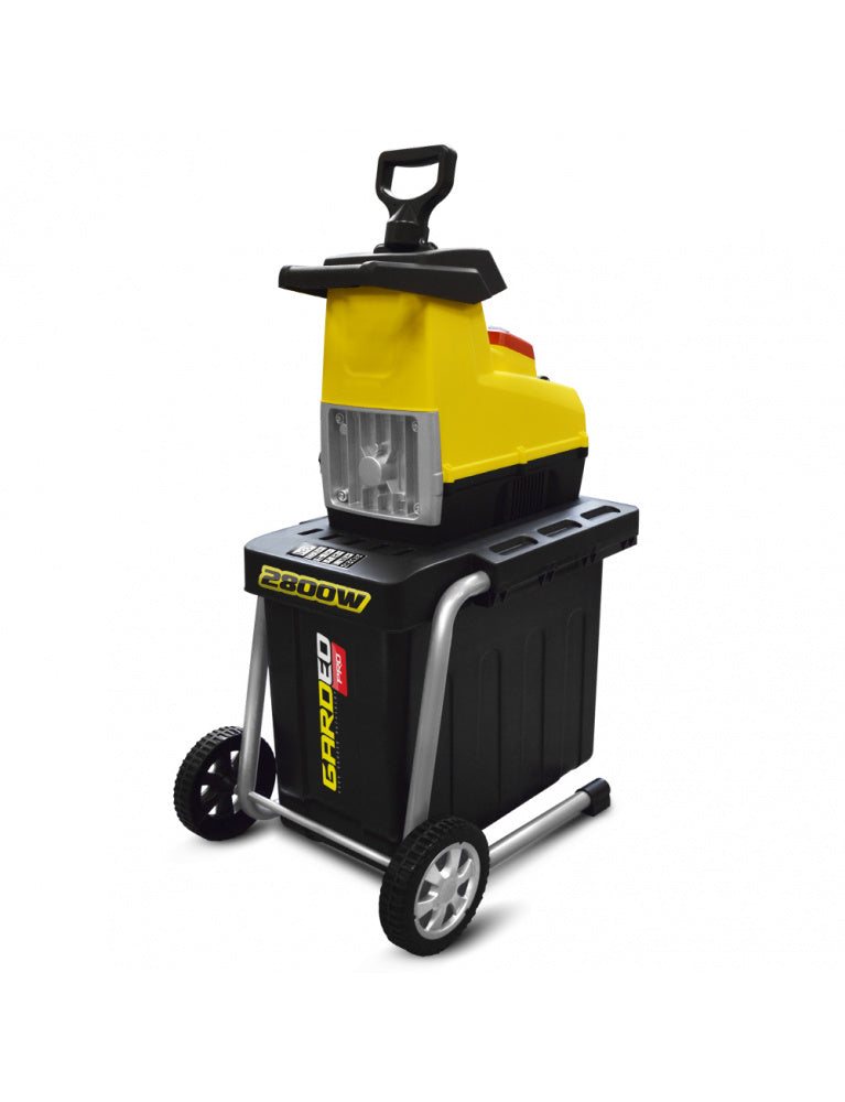 Electric Garden Shredder 2800W – 44 mm Cutting Diameter – 60L Collecti ...