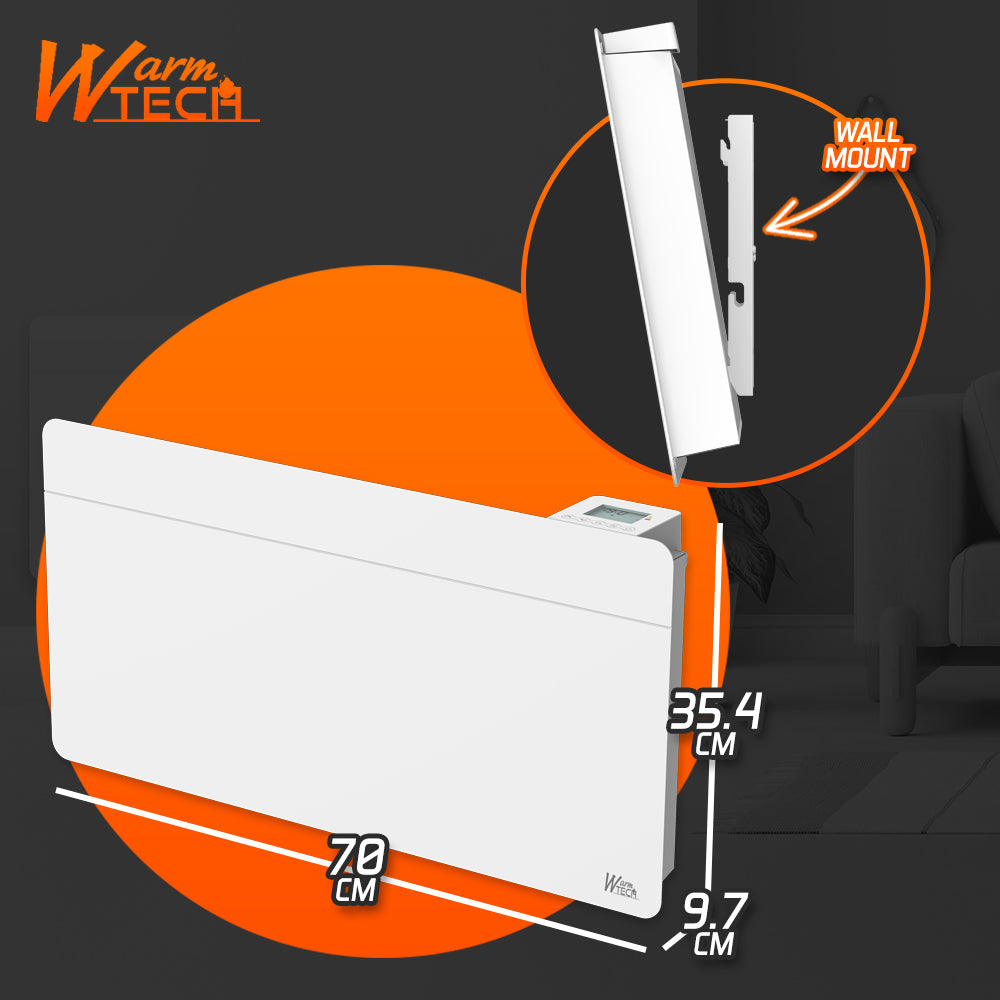 1500 W Wall-Mounted Electric Convector – Fast & Energy-Efficient Heati ...