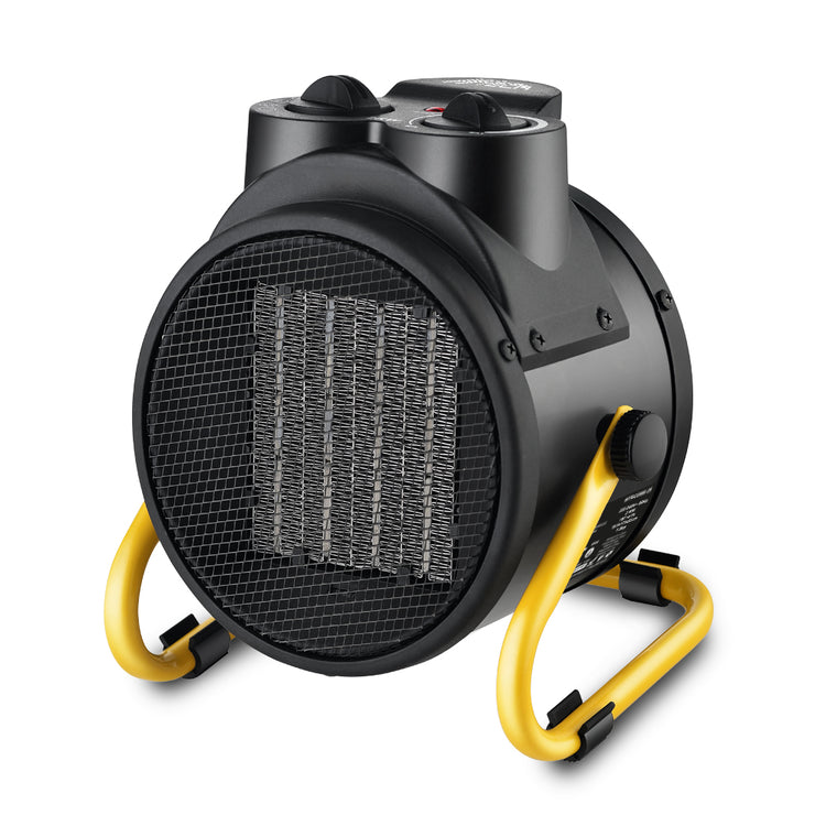 2000W Electric Workshop Heater – with Thermostat – Compact & Portable ...